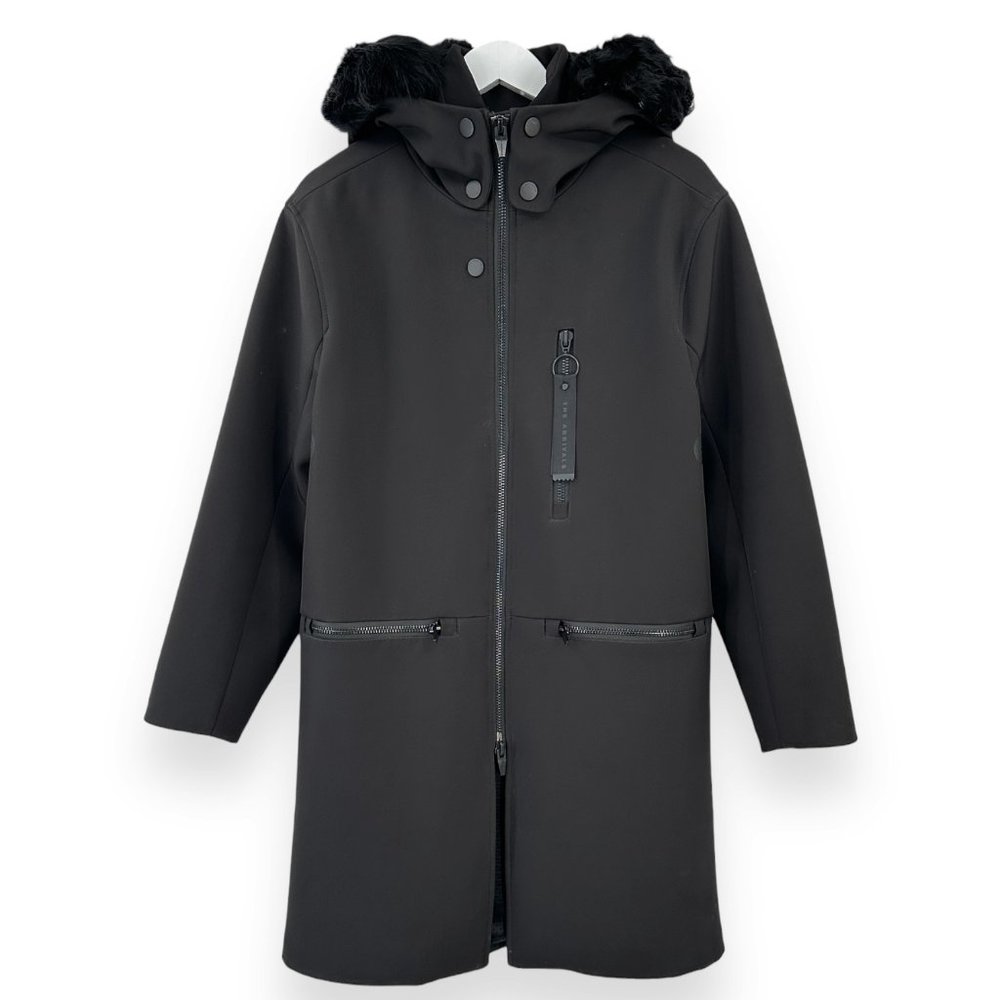 The Arrivals Black "Halstrom" Modular Snow Parka Coat… - Gem
